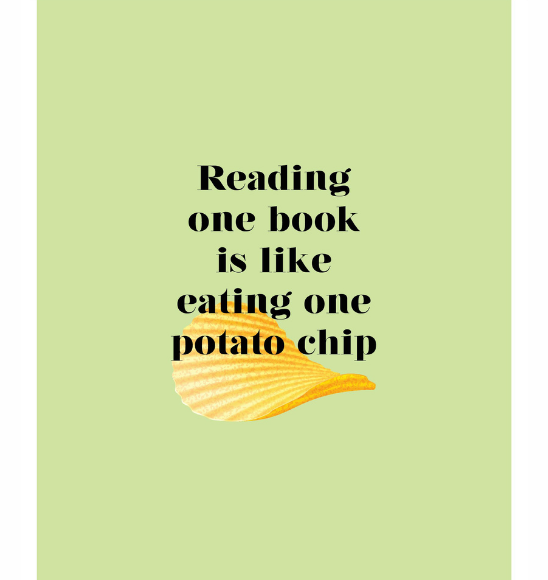 Reading one book Art print A4 Size – Booksetcstore